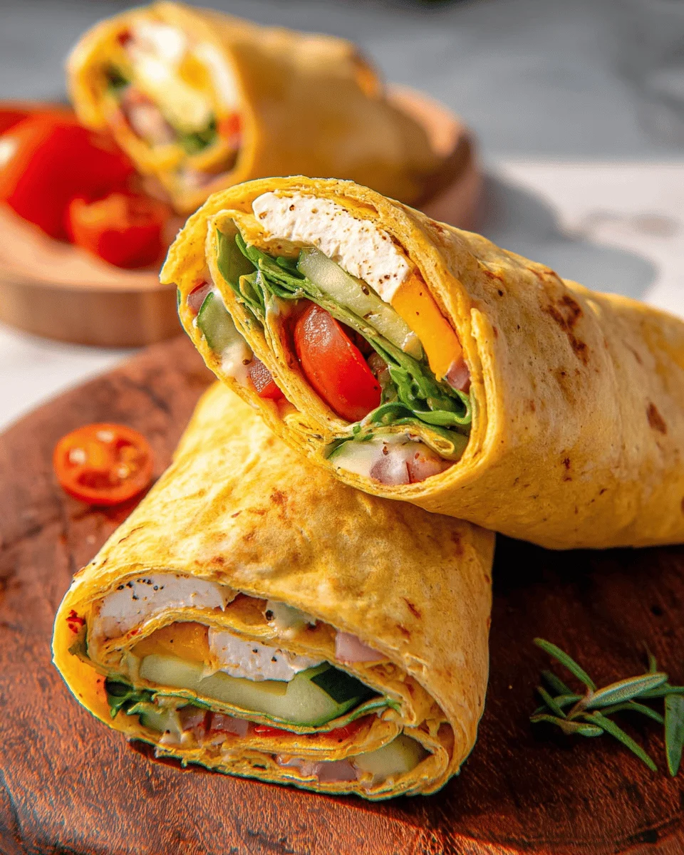 Cottage Cheese Wraps