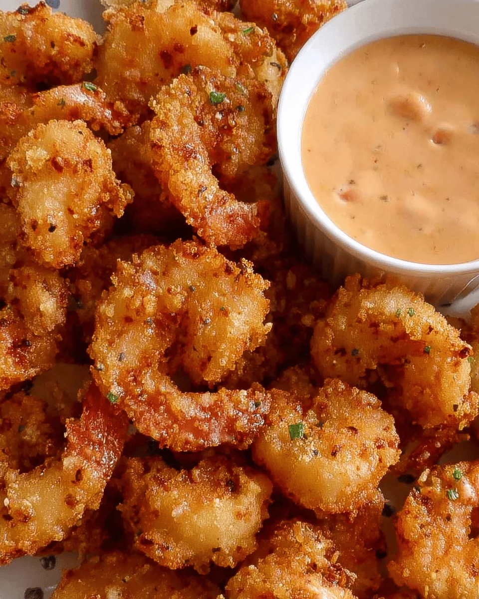 Crispy Homemade Popcorn Shrimp