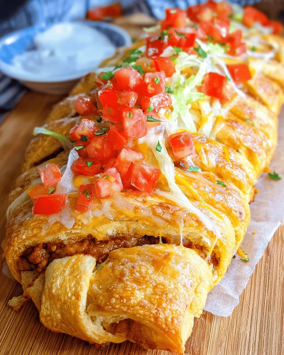 Easy Taco Braid
